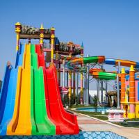 China Commercial Thrilling Racer Water Slide MLRC004 with 8-10mm Fiberglass Thickness for Amusement Parks for sale