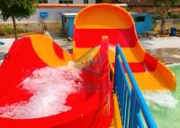 China Children Water Slide 1.9m Height Fiberglass Pool Slide with 12-Year Durability and 2-Person Capacity for Amusement Parks for sale