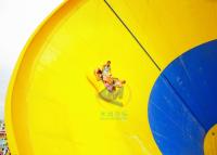 China Tornado Water Park Slide 15+ Meter Height 4-Person Tube FRP Construction for Amusement Parks for sale