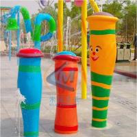 China Commercial Water Play Equipment - FRP & Steel Water Sprayers for Outdoor Kids Areas with Multiple Styles for sale