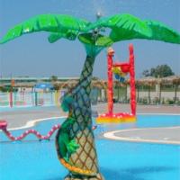 China FRP Water Park Spray 2.5m Height High Durability Kids Play Pool Attraction for sale