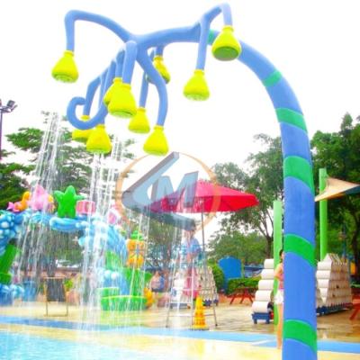 China FRP Water Park Spray 2.5m Height High Durability Kids Play Pool Attraction for sale