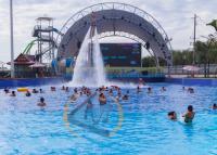 China 45KW Low Noise Wave Pool Machine for Amusement Parks - 500m² Coverage, 1.5m Max Wave Height for sale