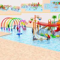 China Custom Children's Water Play Pool Design - 30cm Depth 3D Splash Park for Commercial & Backyard Use for sale