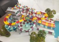China 12M Height Water Park Slide with 8-10mm Fiberglass Surface for Adults and Teenagers for sale