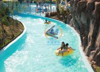 China Commercial Lazy River Water Park System 3-4m Width 90cm Depth with 30kW Pump for Outdoor Installation for sale