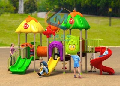 China Commercial Outdoor Play Structure 8x6.5m with 30 Child Capacity - LLDPE Slide & Galvanized Steel Frame for sale