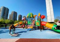 China Land Park Outdoor Playground Equipment 750cm x 550cm with 30 Child Capacity for Commercial & Private Use for sale