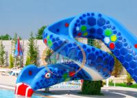 China Fiberglass Yellow Dog Double Slide 3.7m x 2.7m x 1.7m for Water Park for sale