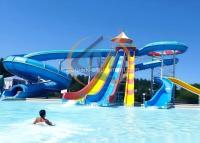 China FRP Water Slide 7m Height Body Sliding for Commercial Amusement Park for sale