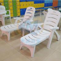 China PP Foldable Outdoor Leisure Lounger Chair 194cm for Swimming Pool for sale