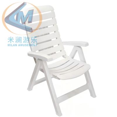 China PP Material Outdoor Single Arm Chair Foldable 48cm Seat Width 6.5kg Commercial for sale
