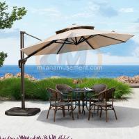 China Outdoor Sunshade Umbrella 2.7m Diameter UV Protection Wind Resistant Level 8 for sale