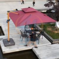 China Outdoor Sunshade Umbrella 2.7m Diameter UV Protection Wind Resistant Level 8 for sale