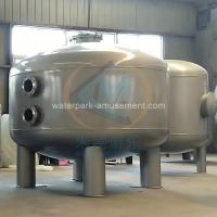 China Stainless Steel 304 Side Flange Sand Filter for Swimming Pool DN80 DN100 for sale