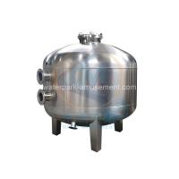 China 304 Stainless Steel Sand Filter Side Outlet DN80 DN100 Swimming Pool Water Treatment for sale