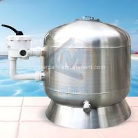 China 304 Stainless Steel Sand Filter Side Outlet DN80 DN100 Swimming Pool Water Treatment for sale