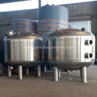 China 304 Stainless Steel Sand Filter Side Outlet DN80 DN100 Swimming Pool Water Treatment for sale