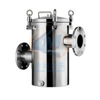 China Stainless Steel 304 Hair Interceptor for Swimming Pool DN80 DN100 Flange Connection for sale