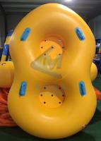 China Inflatable Swimming Ring 42 Inch PVC Wear Resistant Thick Swimming Tube for Water Park for sale