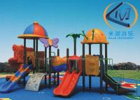 China Commercial Kindergarten Outdoor Playground Slide LLDPE Plastic 750x250x300cm for sale