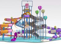 China Custom Water House Water Park Layout Design for Swimming Pool 30cm Depth for sale