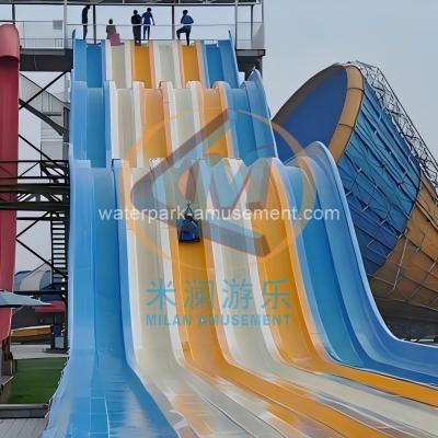 China Multiple Rainbow Water Slide Customized Size For Water Park for sale