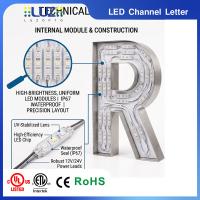 China Energy - Saving / 3D Aluminum Frontlit Channel Letters For Retail Store for sale