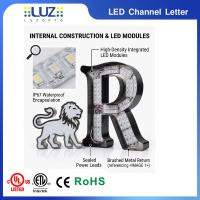 China Custom / High - Brightness LED Frontlit Signage For Bar for sale