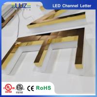 China Solid Acrylic Crystal Base Heavy Texture Back Lit Diffused Channel Letter For High End Jewelry Boutique for sale
