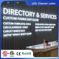 China Seamless Whole Body Glowing CNC Carved Translucent Acrylic Mini LED Signage For Shopping Mall Interior for sale
