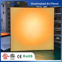 China Amber Eclipse Backlit Acrylic Wall Lamp – Dimmable Smart Mood Lighting for sale