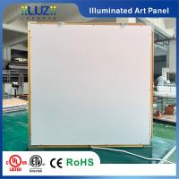 China Amber Eclipse Backlit Acrylic Wall Lamp – Dimmable Smart Mood Lighting for sale