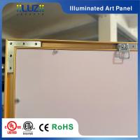China Amber Eclipse Backlit Acrylic Wall Lamp – Dimmable Smart Mood Lighting for sale