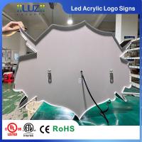 China Custom Shield-Shaped Acrylic LED Light Box UV Printed Graphic Signboard for sale