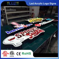 China Custom Mascot Contour-Cut LED Acrylic Sign UV Printed Themed Light Box for sale
