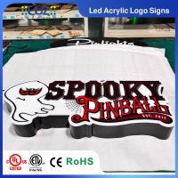 China Custom Mascot Contour-Cut LED Acrylic Sign UV Printed Themed Light Box for sale