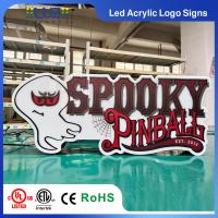 China Custom Mascot Contour-Cut LED Acrylic Sign UV Printed Themed Light Box for sale