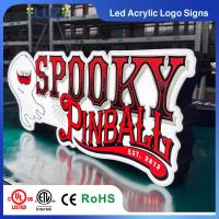 China Custom Mascot Contour-Cut LED Acrylic Sign UV Printed Themed Light Box for sale