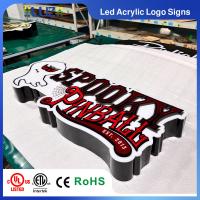 China Custom Mascot Contour-Cut LED Acrylic Sign UV Printed Themed Light Box for sale