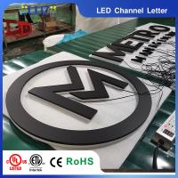 China Custom 3D Backlit Channel Letters | Halo Lit LED Business Sign for sale