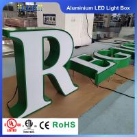 China Custom Frontlit 3D LED Channel Letters for Commercial Storefront Signage for sale