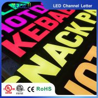 China Illuminated 3D Acrylic LED Frontlit Letters for Restaurant & Retail Storefront for sale