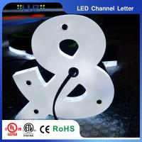 China Custom Front and Backlit LED Channel Letters for Storefront Signage for sale