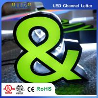 China Custom Front and Backlit LED Channel Letters for Storefront Signage for sale