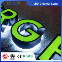 China Custom Front and Backlit LED Channel Letters for Storefront Signage for sale