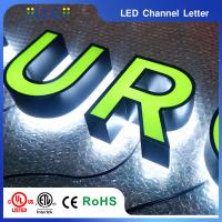 China Custom Front and Backlit LED Channel Letters for Storefront Signage for sale