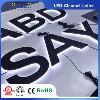 China Custom Backlit LED Channel Letters - 3D Halo Lit Signage for Business for sale