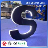 China Custom Backlit LED Channel Letters - 3D Halo Lit Signage for Business for sale