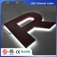 China Solid Face Edge-Lit Acrylic 3D LED Letters for Outdoor & Indoor Storefront Signs for sale